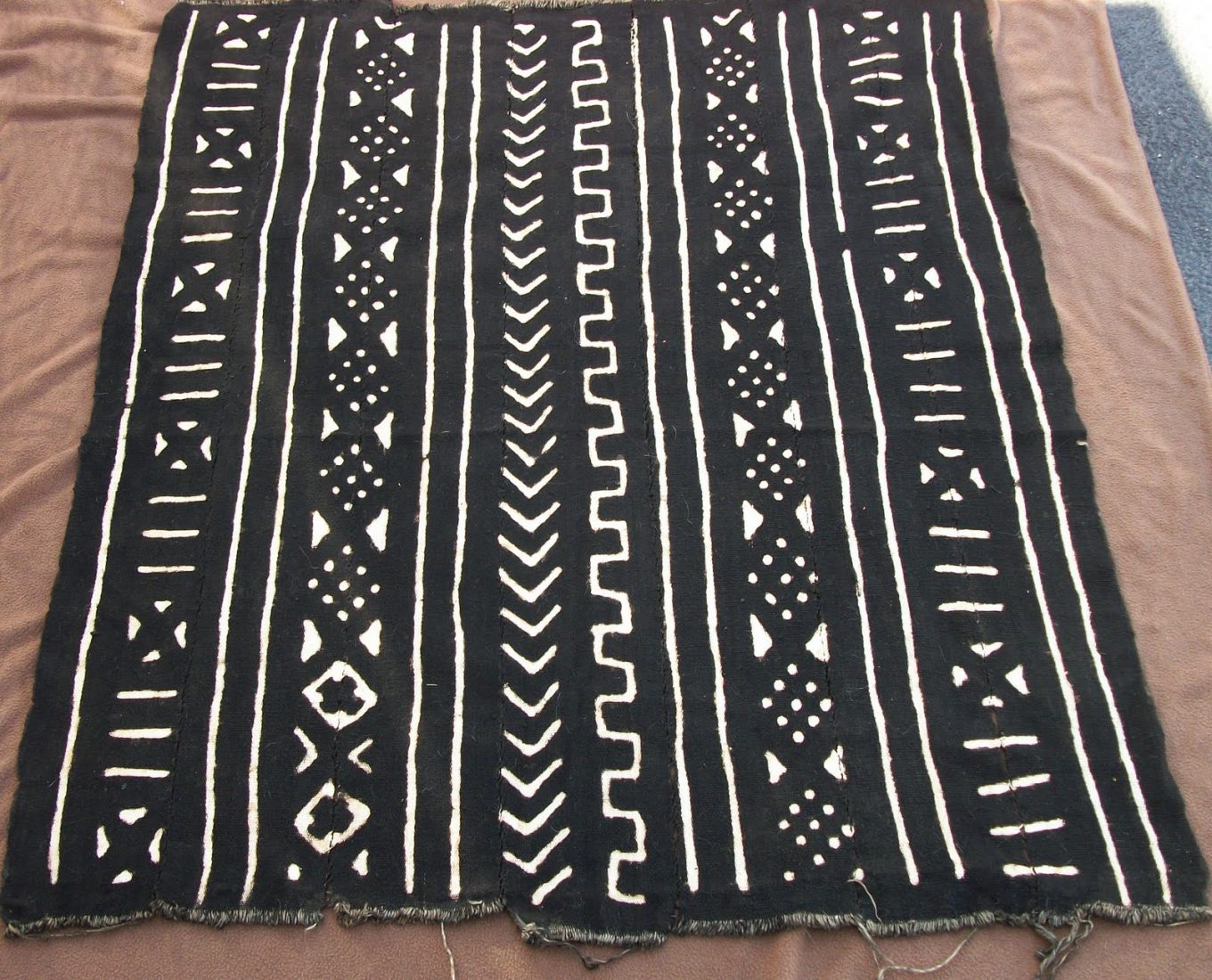 Bògòlanfini, de ‘modderdoeken’ uit Mali - Handwerkwereld